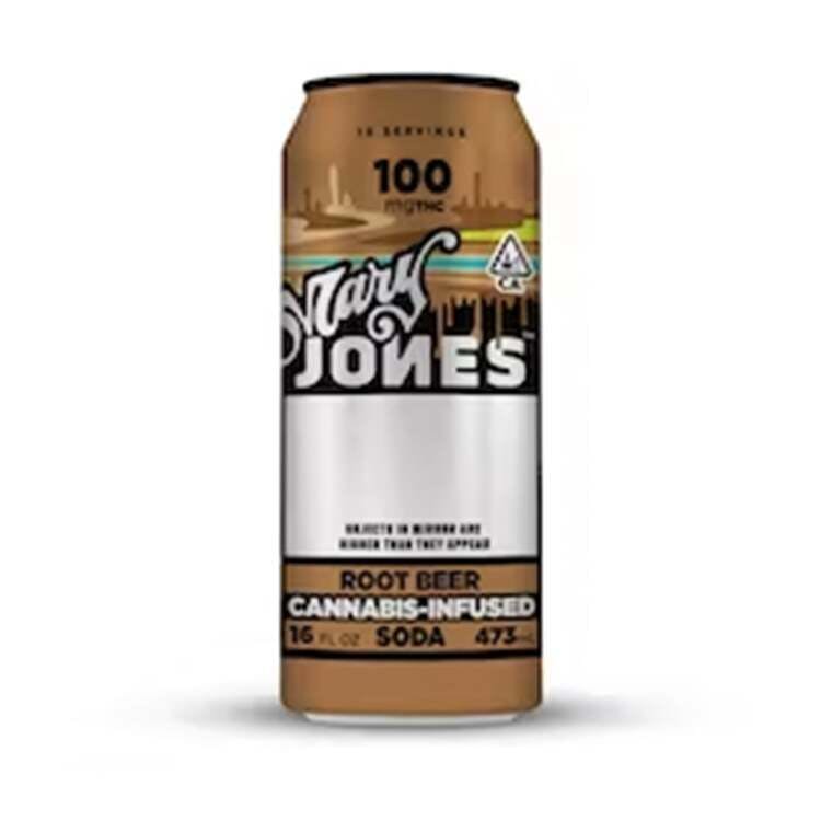 Mary Jones: Root Beer - 16oz Soda 100mg in Everett | Zips Everett