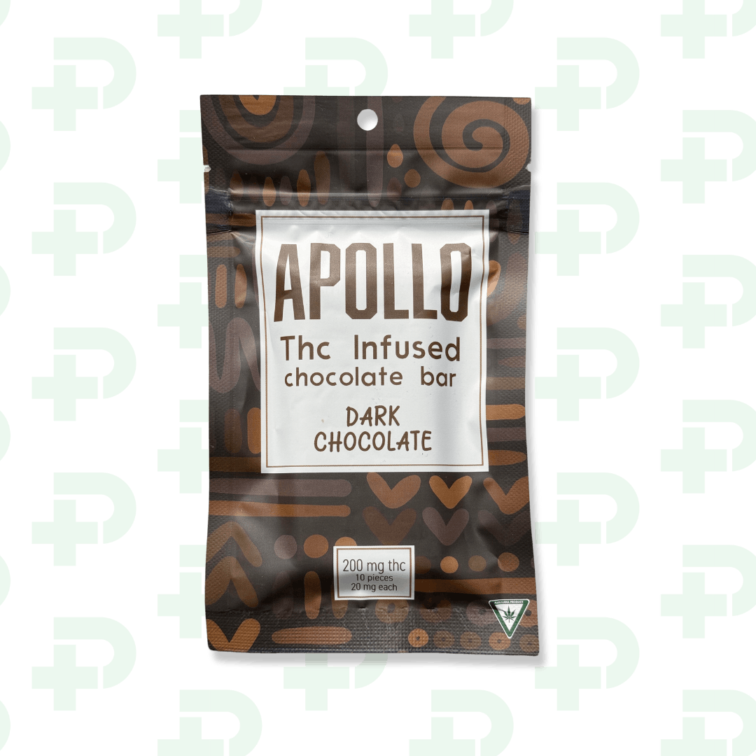 Apollo - Chocolate Bar 200mg - Dark