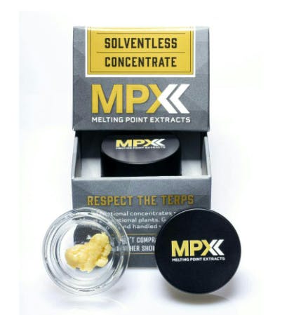 MPX Strawberry Candy Live Rosin • Ethos Cannabis