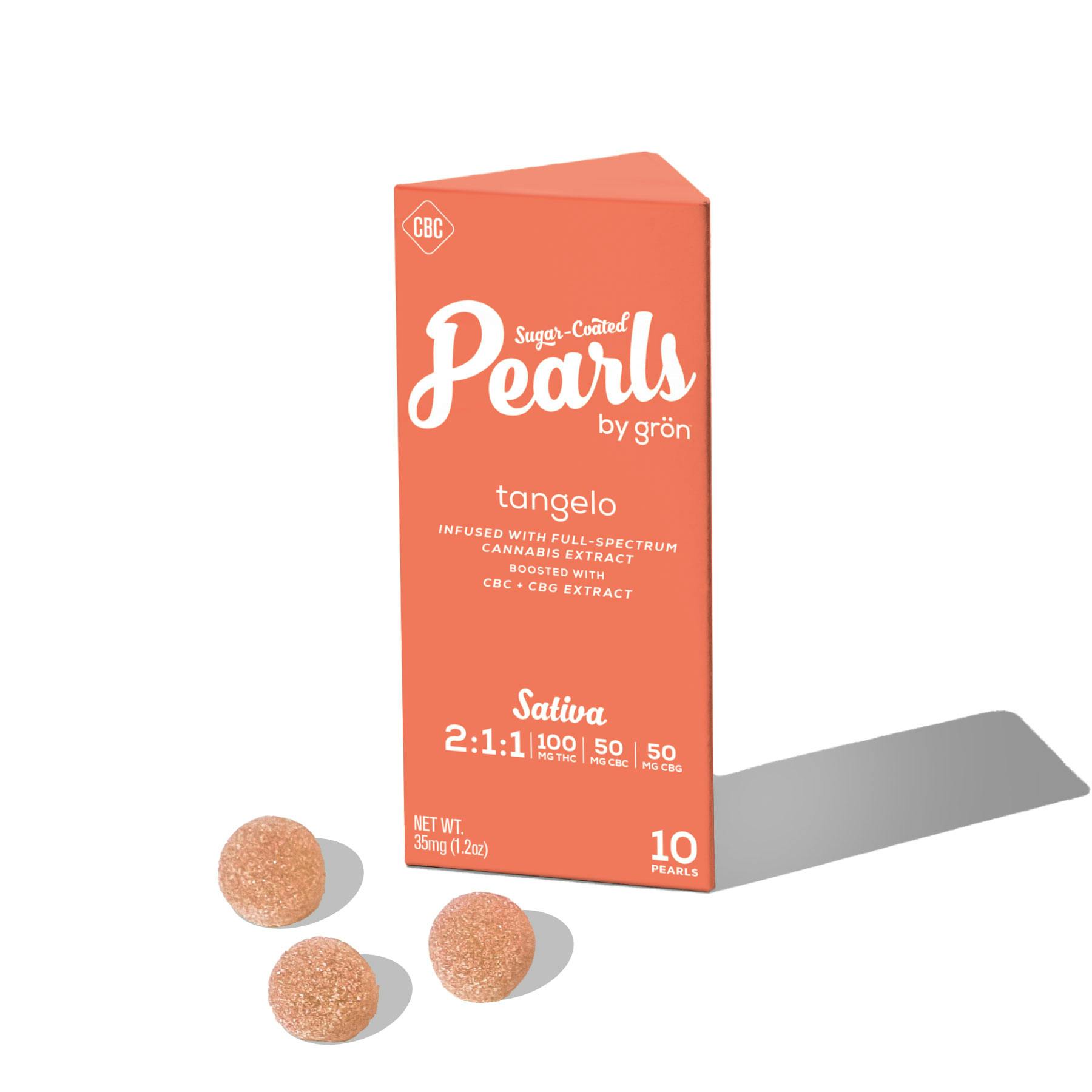 Pearls (Gron) Tangelo 2:1:1 | Soft Lozenges [10pk x 10mg] - Union Chill ...