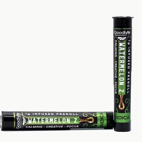 Goodlyfe Pre Roll Infused | 1g | Watermelon Z [I] | Cannabis