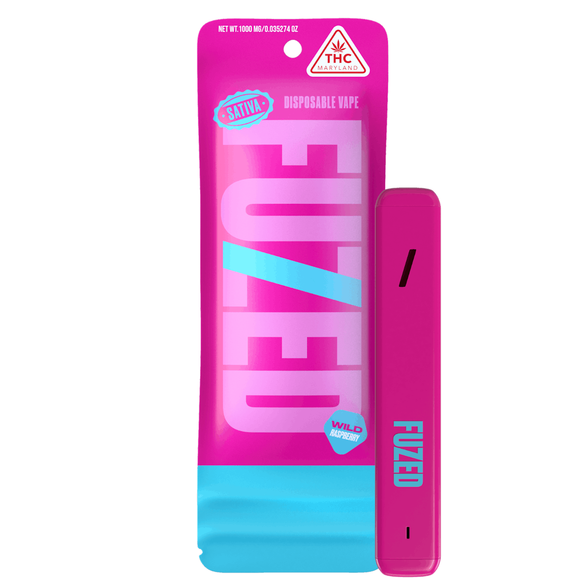 Raspberry Disposable Vape | 1g 1g Vaporizers | Fuzed