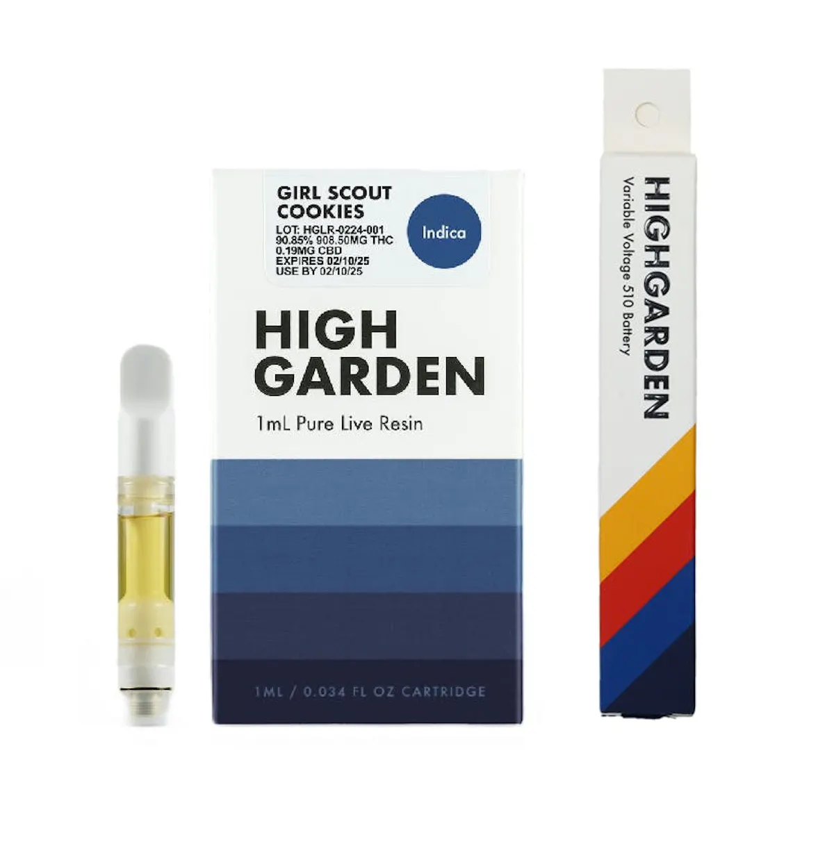 High Garden Girl Scout Cookies | Live Resin Cart | 1ml - ZenZest - High ...