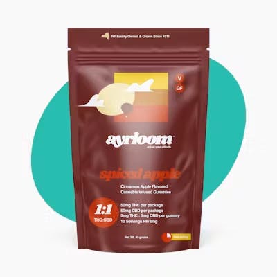 Spiced Apple 2:1 Gummies • 10 Pack - ayrloom | Treehouse Cannabis