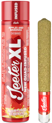 Liquid Diamonds Rosin Kief Infused Apples and Bananas - Pre-Roll Single ...