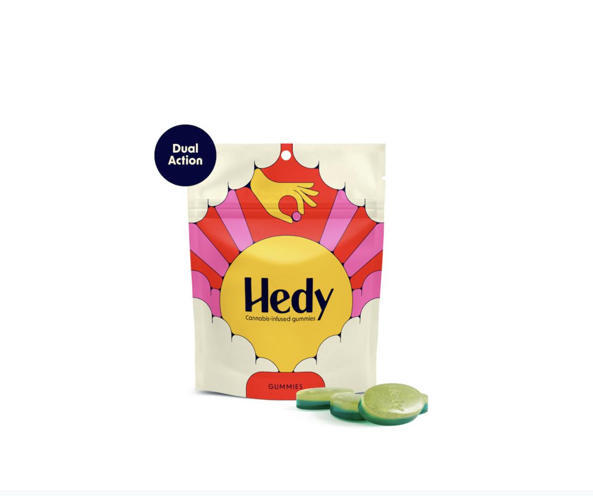 Hedy Energized Lemon Drop Gummies 100 mg 10pk N/A Edibles | Hedy