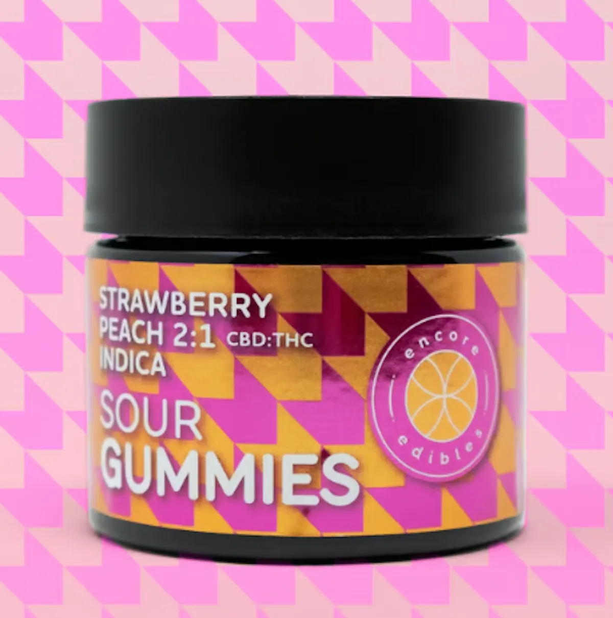 Encore 2:1 Strawberry Peach Gummies 100mg 10pk .1g Edibles | Encore ...