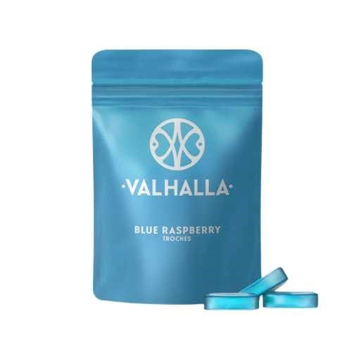 Valhalla Blue Raspberry Soft Lozenges Troche 10mg 10pk