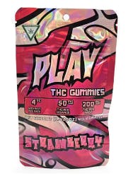 Gummies | Strawberry | 200mg | Play - Uniq Cannabis