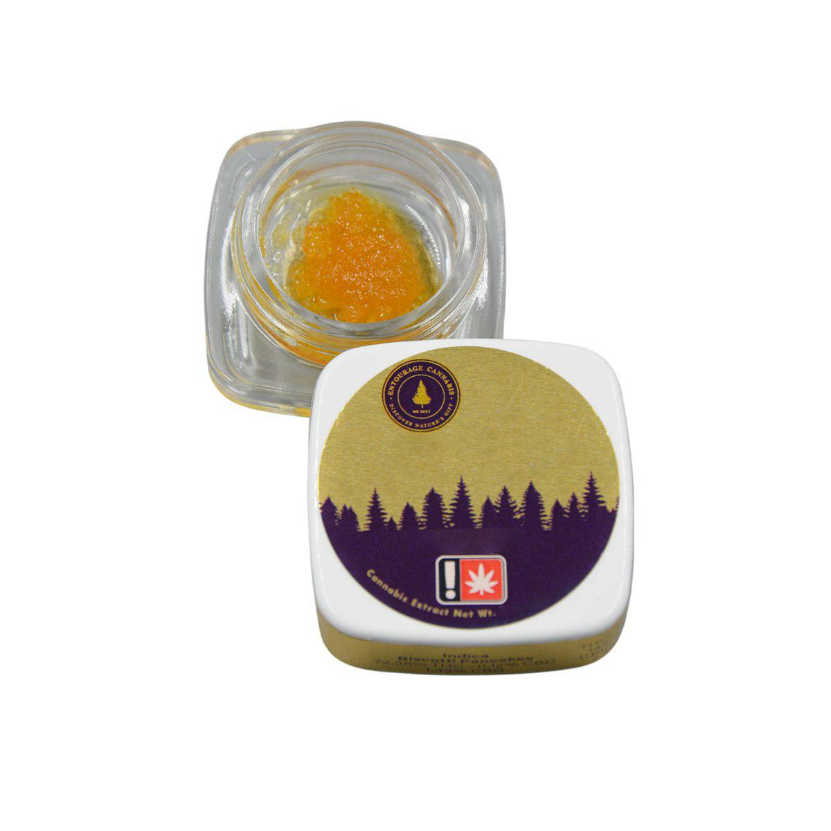 Entourage Cannabis 2g TRUFFLE BUTTER BHO Sugar Wax 2g Concentrates