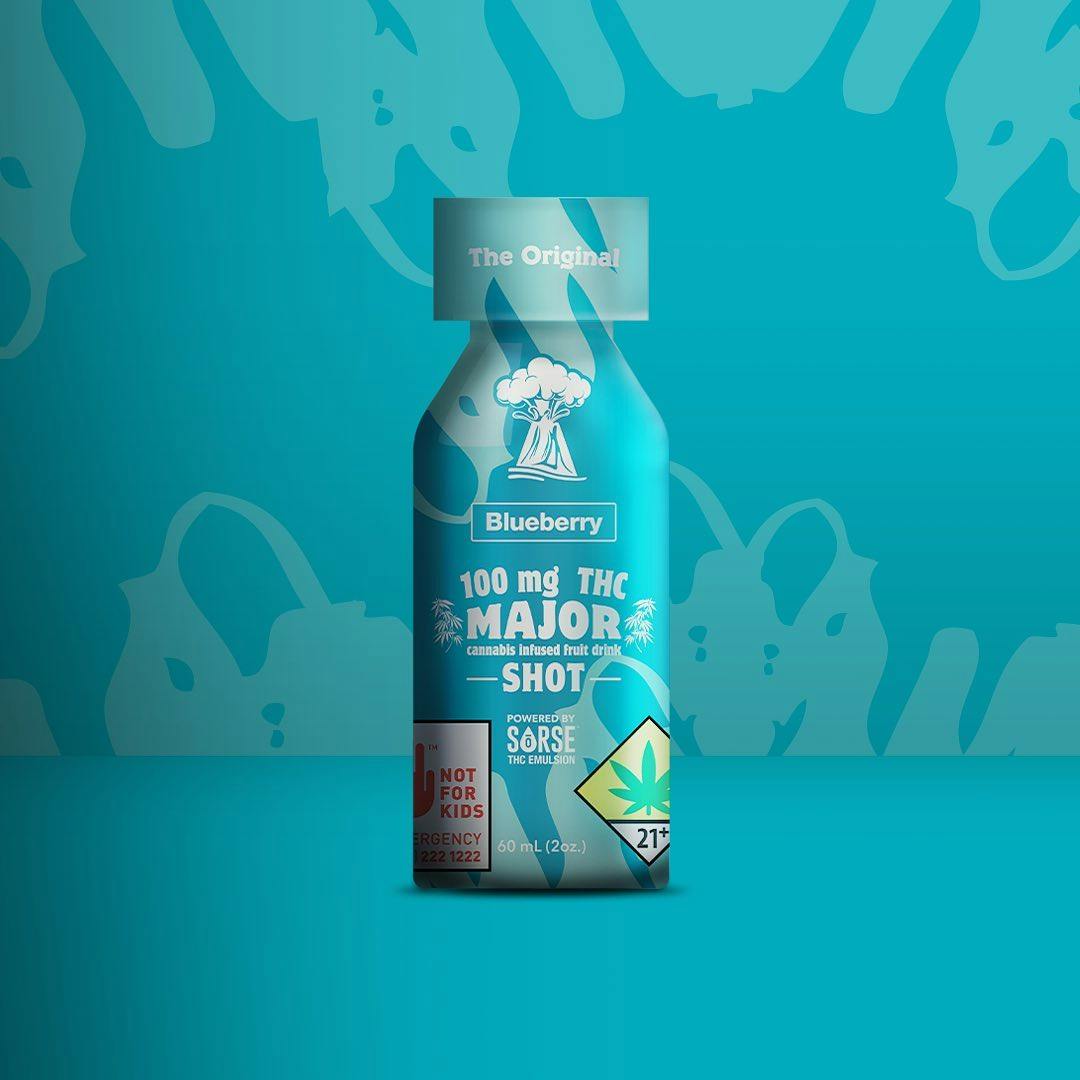 Major: Blueberry - Blast Shot 100mg in Tacoma | Zips on 106th