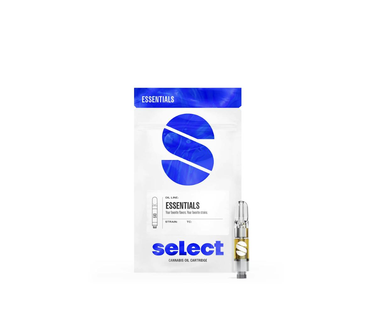 Select Essentials Crimson Toro 1g Cartridge 1g Vaporizers | Select