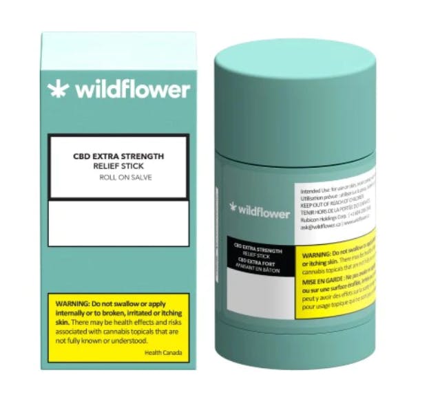 Wildflower - CBD:THC Relief Stick 1x30g | A Little Bud