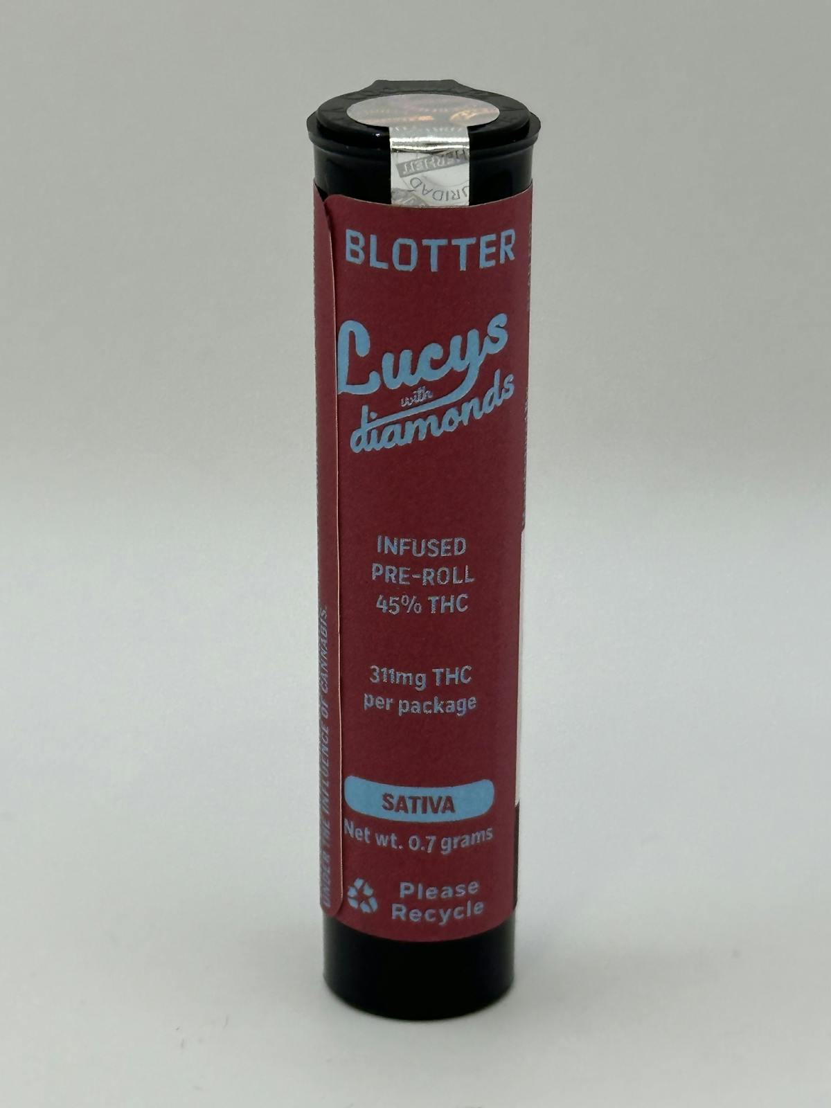 Blotter | Lucy’s Diamond Infused Preroll | .7g – Leafology Dispensary ...