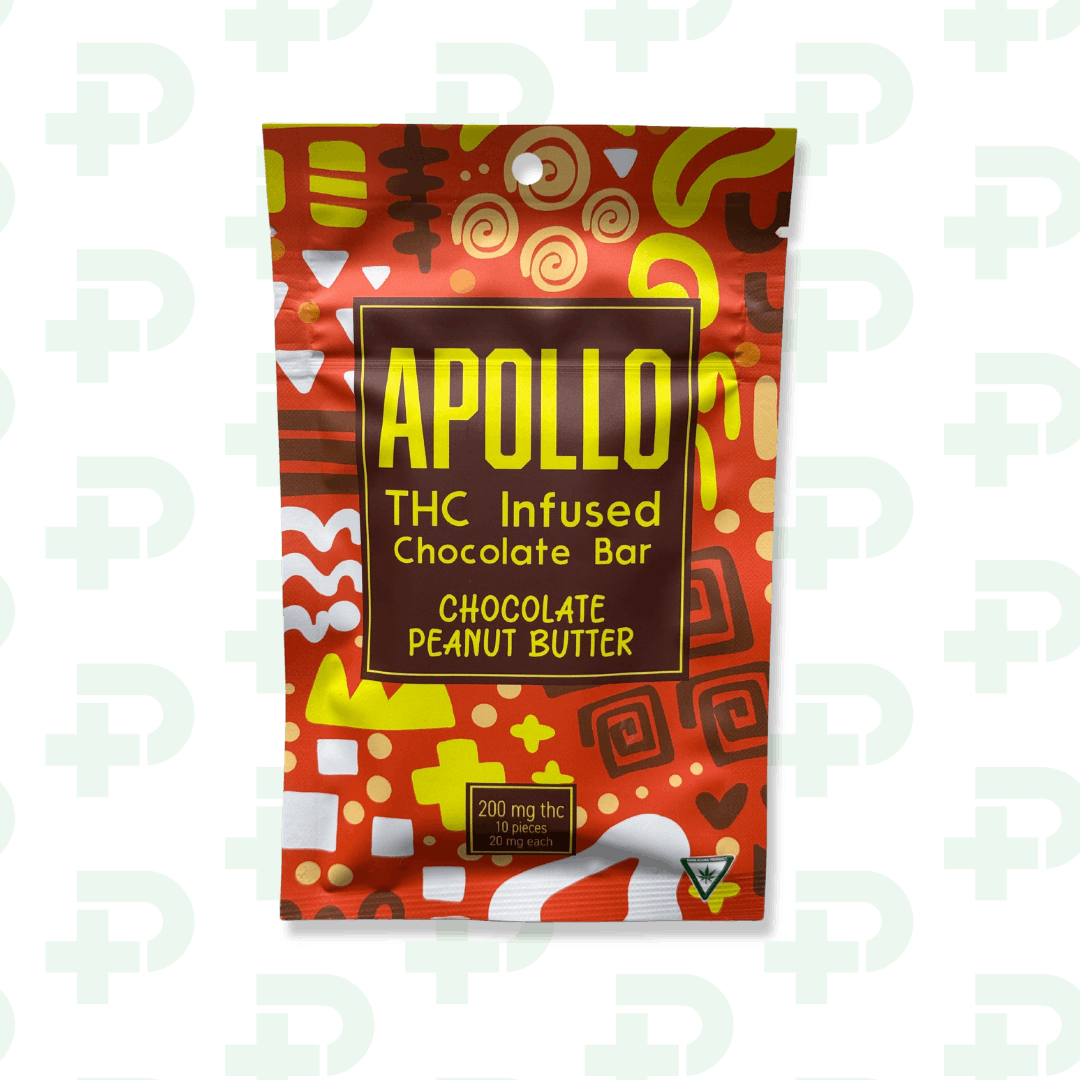 Apollo - Chocolate Bar 200mg - Peanut Butter