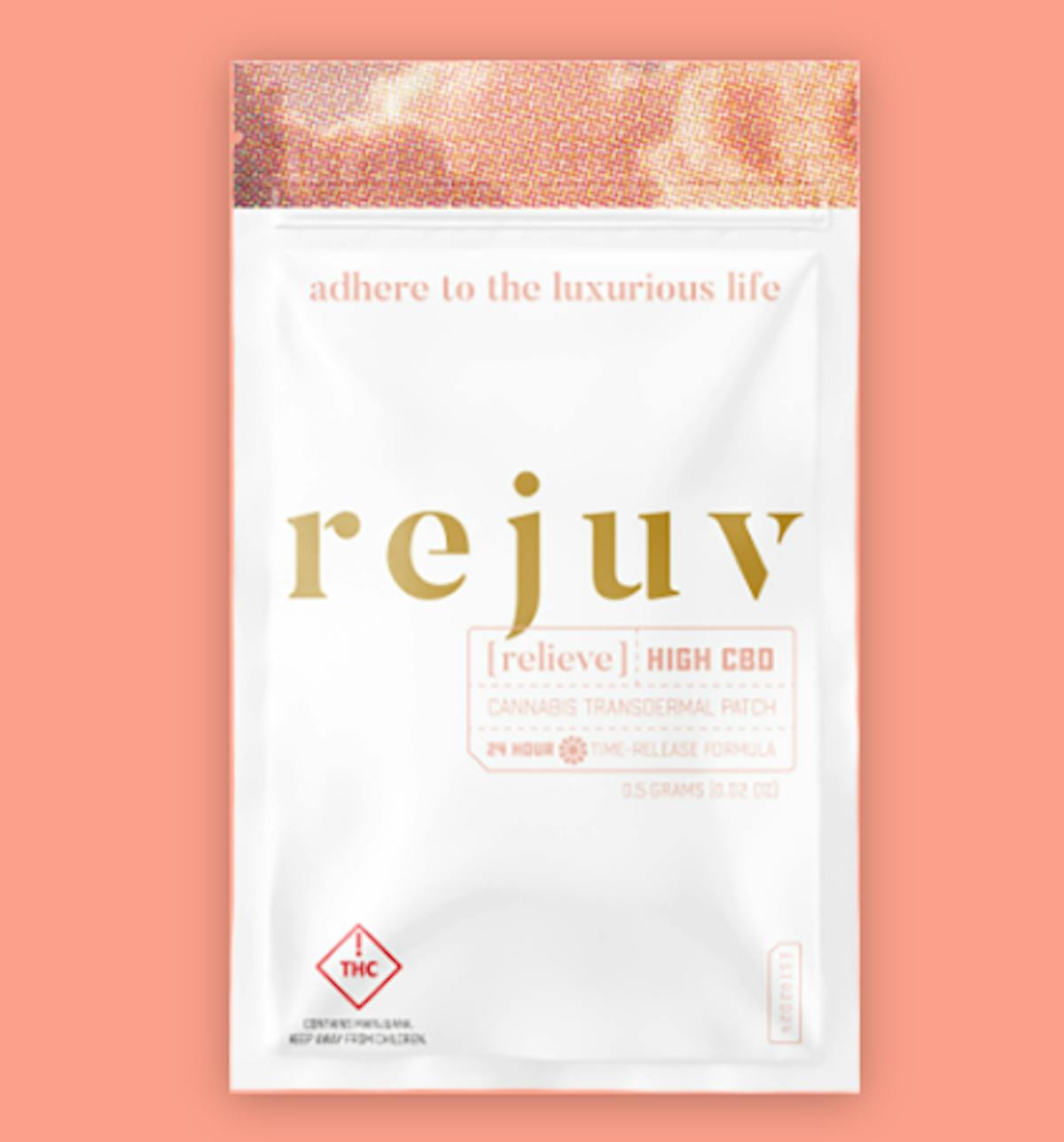ReJuv | Relax 3:2:1:1 THC:CBD:CBN:CBG | Transdermal Patch 20g Topicals ...