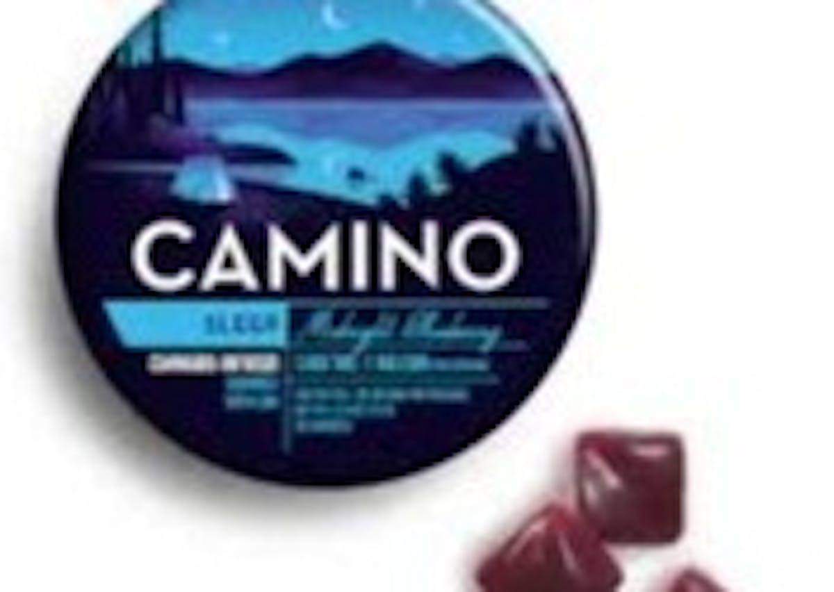 Camino Sleep Midnight Blueberry CBN Gummies 100 mg 20pk - ZenZest ...