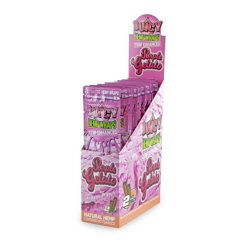 Juicy Jay's - Hemp Wraps - 2pk - Purple Gelato | Sessions Cannabis