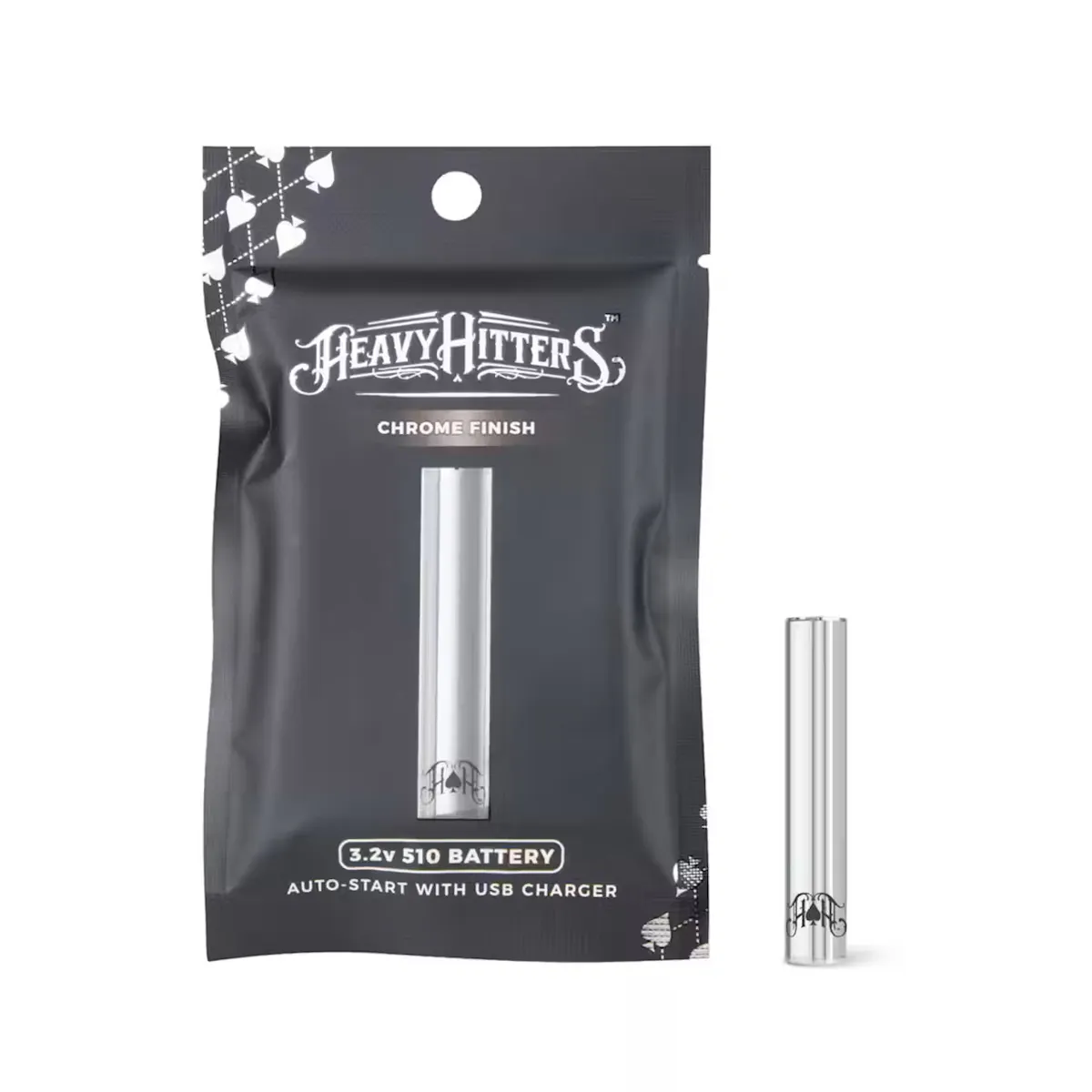 Heavy Hitter Matte Black 3.2v Auto Start Battery & Charger - ZenZest ...