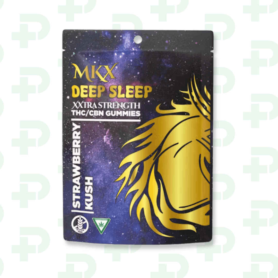 MKX 200mg Gummies CBN - Strawberry Kush
