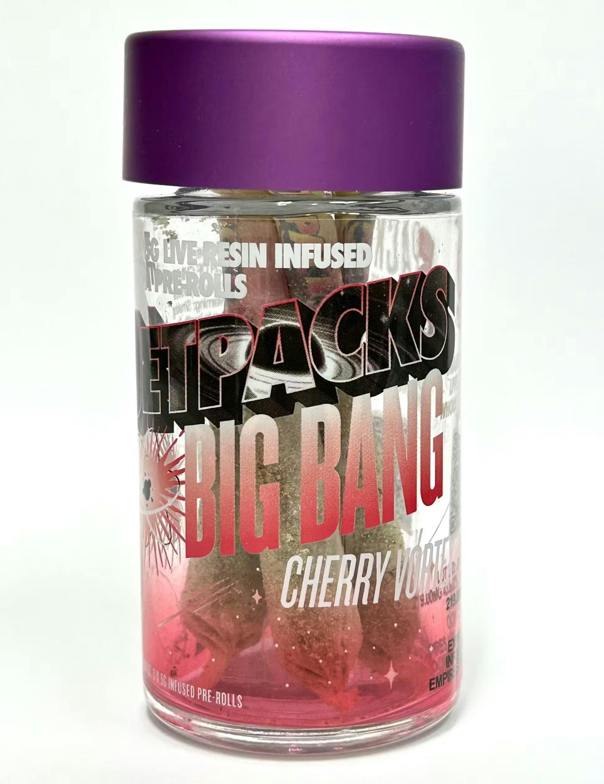 Buy Jetpacks Big Bang Cherry Vortex | Infused 5pk Online - Strain Stars ...