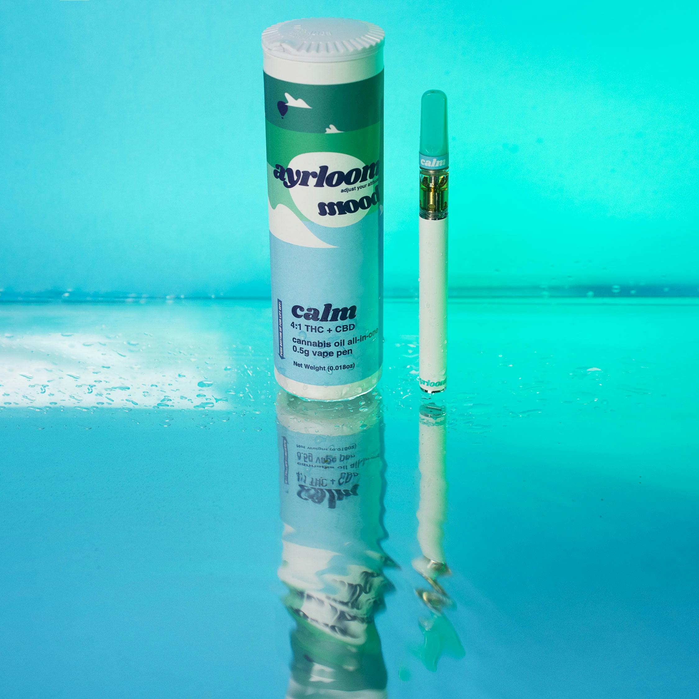 calm all-in-one vape | 0.5g - Leafology Cannabis Company - calm all-in ...