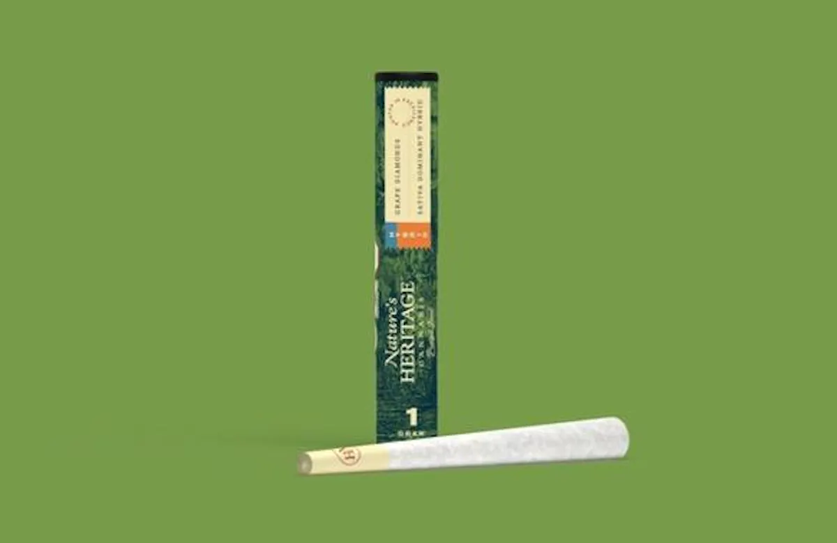 Nature’s Heritage Double Krush Infused Bubble Hash Preroll .4g Pre ...