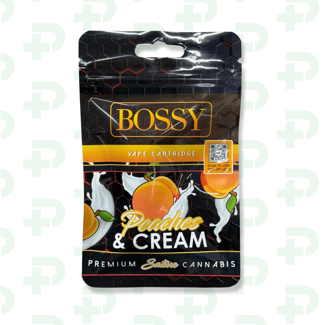 Bossy Cart - Sativa - Peaches & Cream