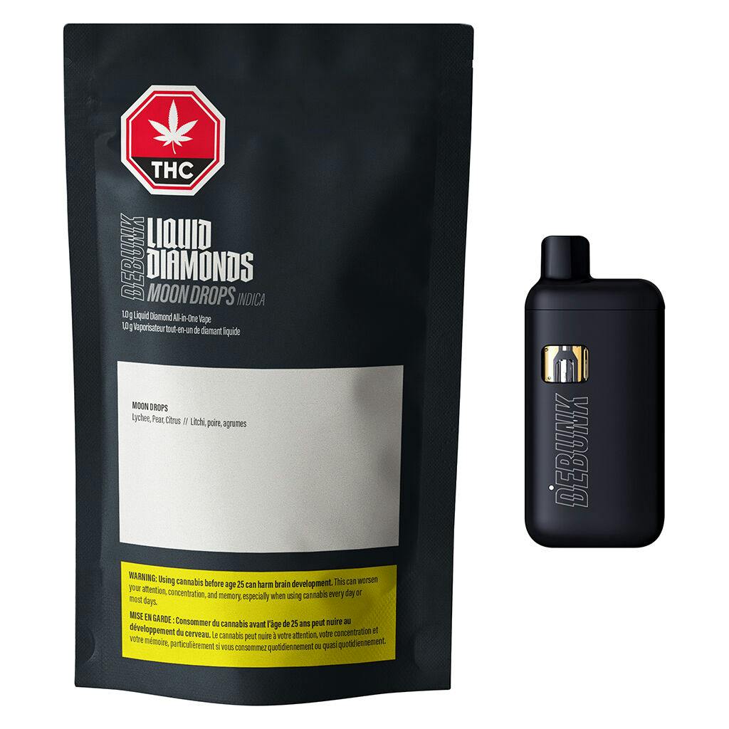 DEBUNK - Moondrops Liquid Diamonds AIO Vape | Sessions Cannabis