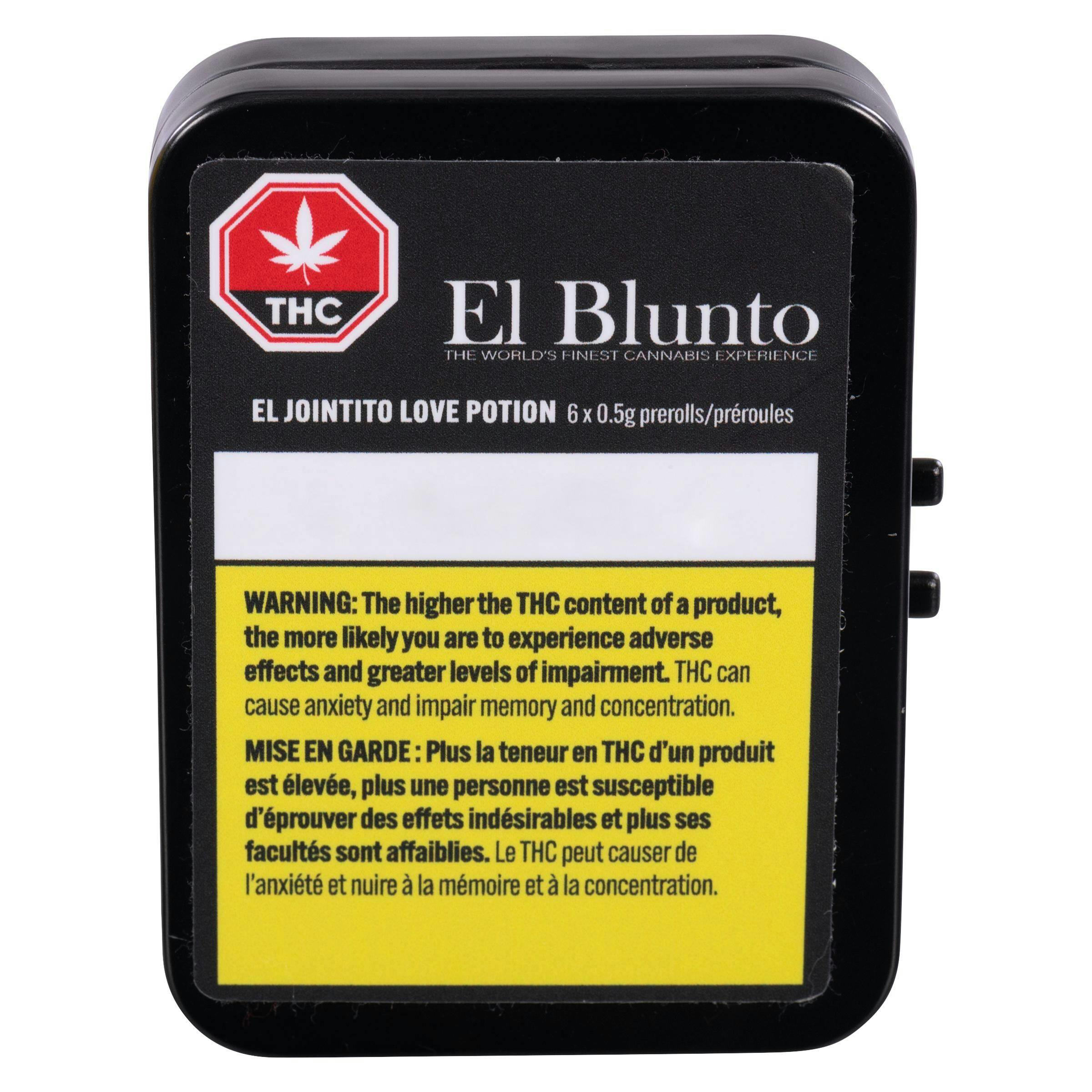 El Blunto - El Jointito Love Potion Pre-Roll - 6x0.5g | Sessions Cannabis