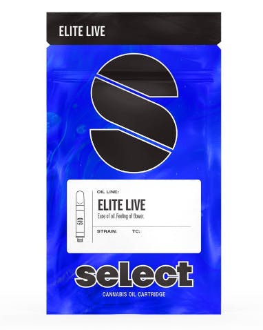 Select Lemon Grenades Elite Live Vape Cartridge .84g
