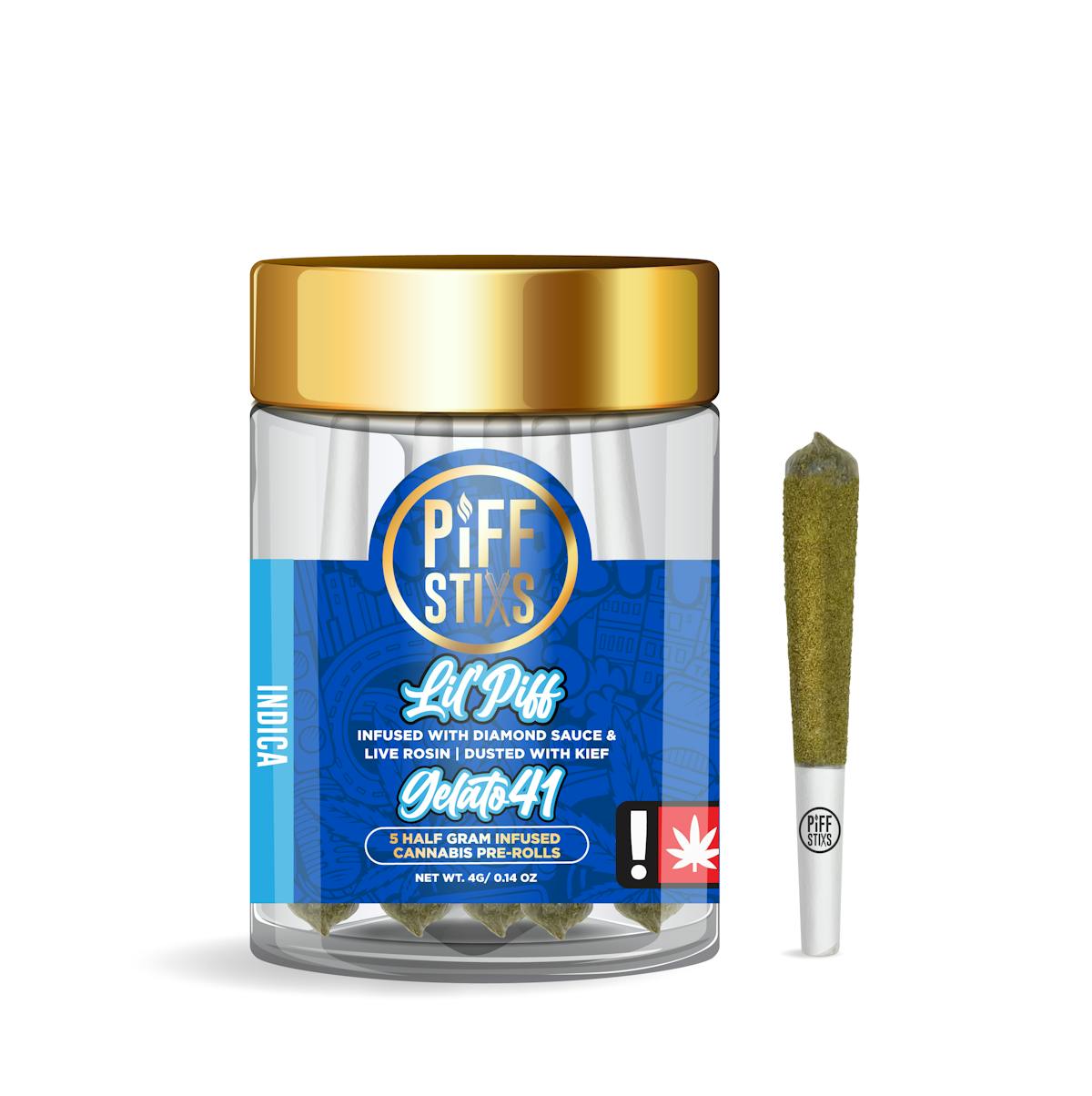 Piff Stixs 0.8g RAINBOW ZANGRIA Lil’ Piff Infused Pre-Roll 5pk 4g Pre ...