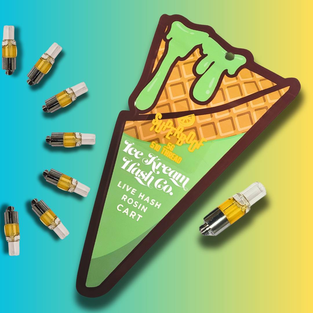 Ice Kream Hash Co. | Super Boof Live Rosin Cartridge | .5g | Vaporizers ...
