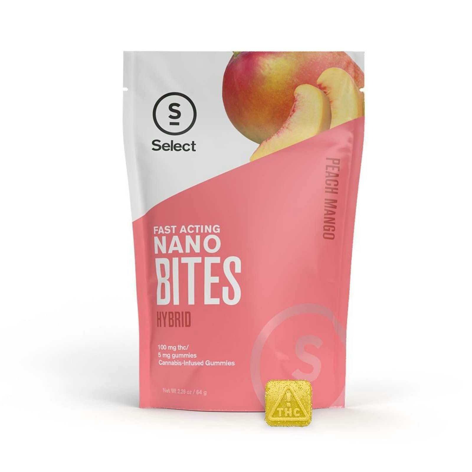 Peach Mango Hybrid Nano Bites 20-Pack | 100mg