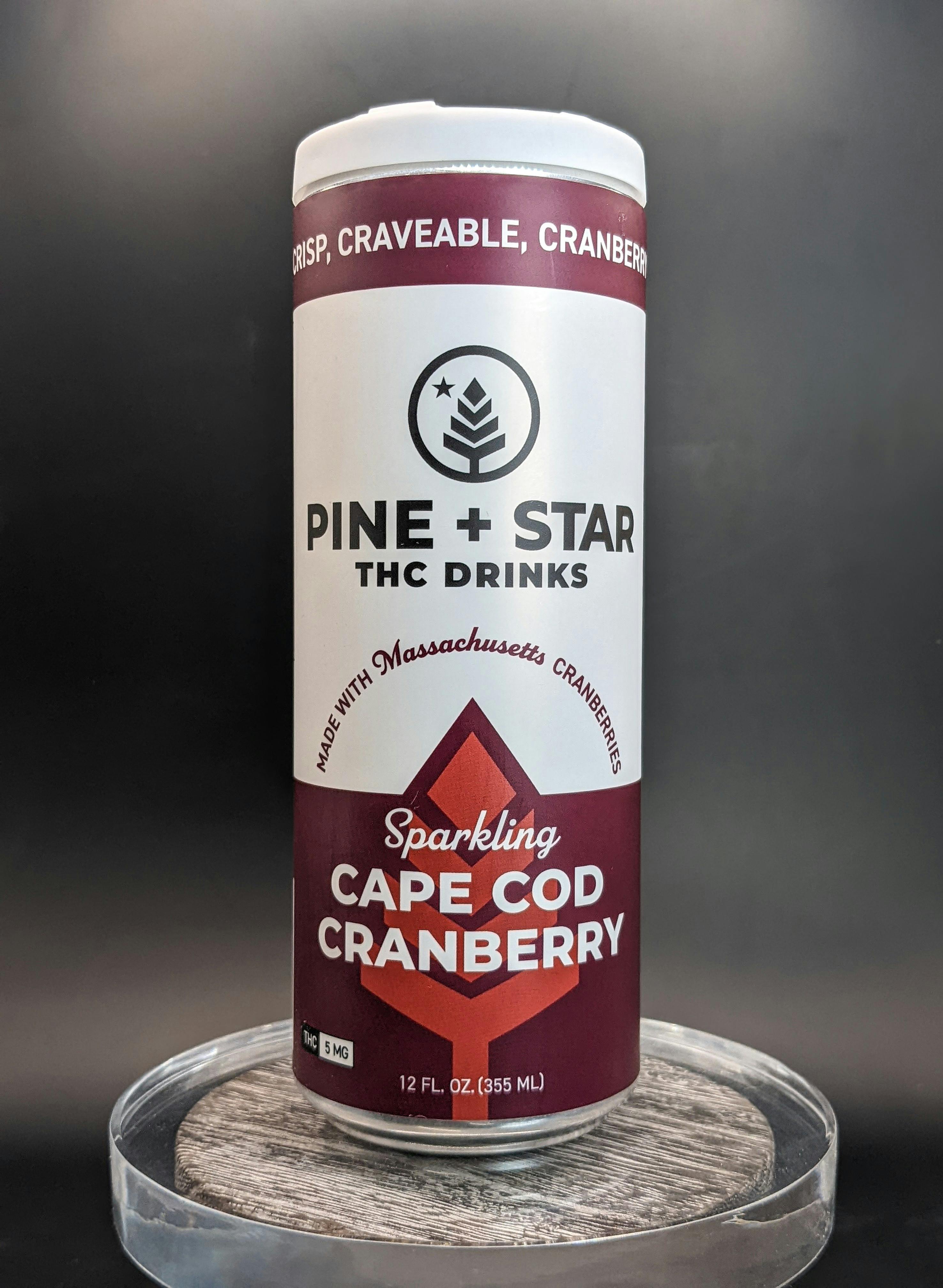 Cape Cod Cranberry Sparkling Drink (H) - 5mg - Pine and Star | Bloom ...