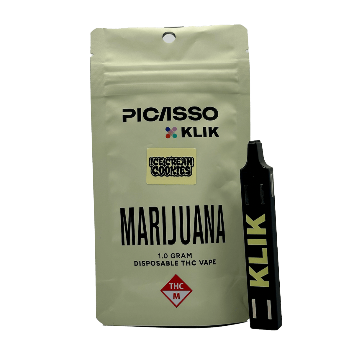 KLIK Ice Cream Cookies Disposable Marijuana Products - 3 Fifteen Primo ...