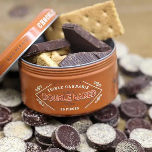 RSO Indica Chocolate Cheesecake | Chocolate | 20pk | 5mg | Double Baked ...