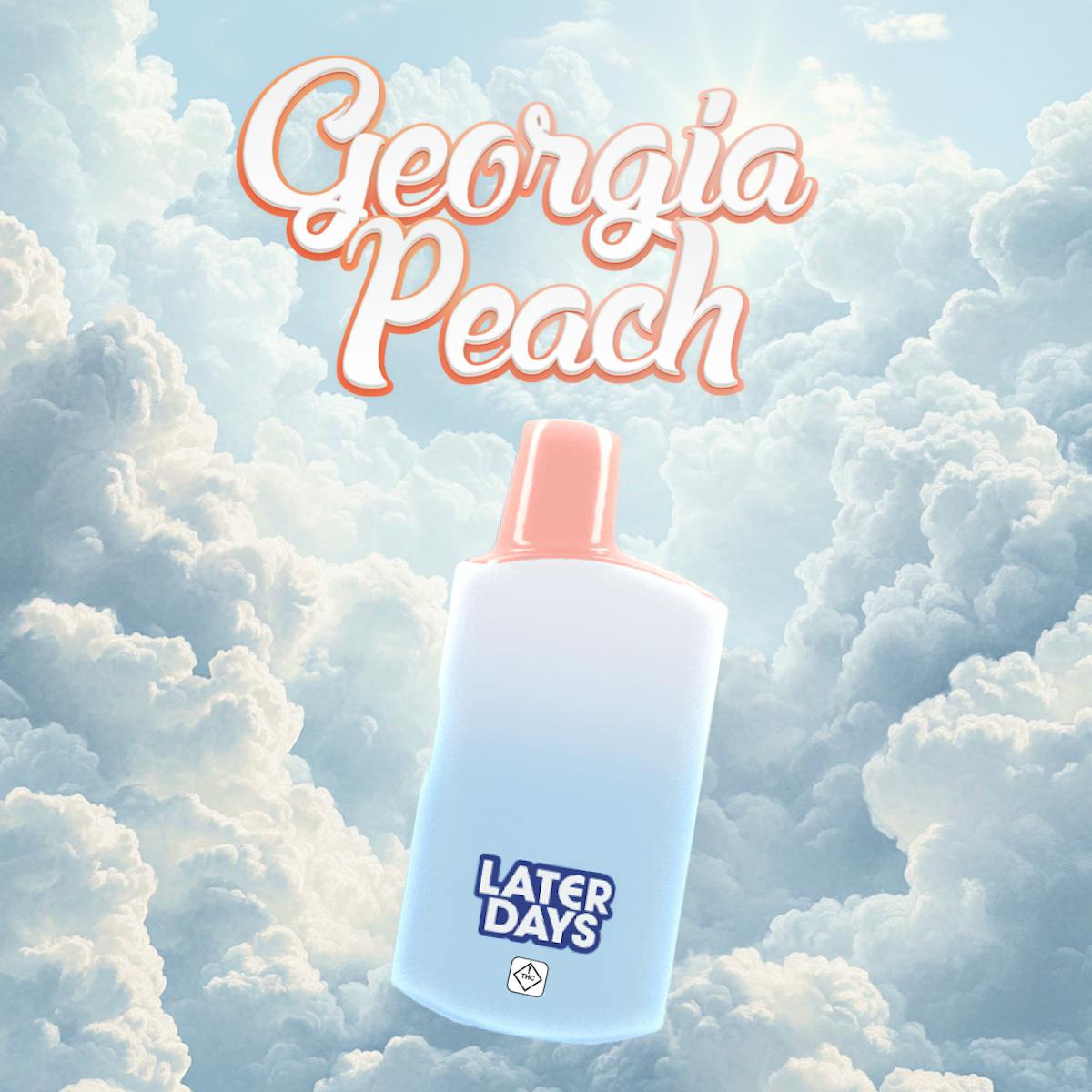Georgia Peach Disposable Vape | 2g 2g Vaporizers | Later Days