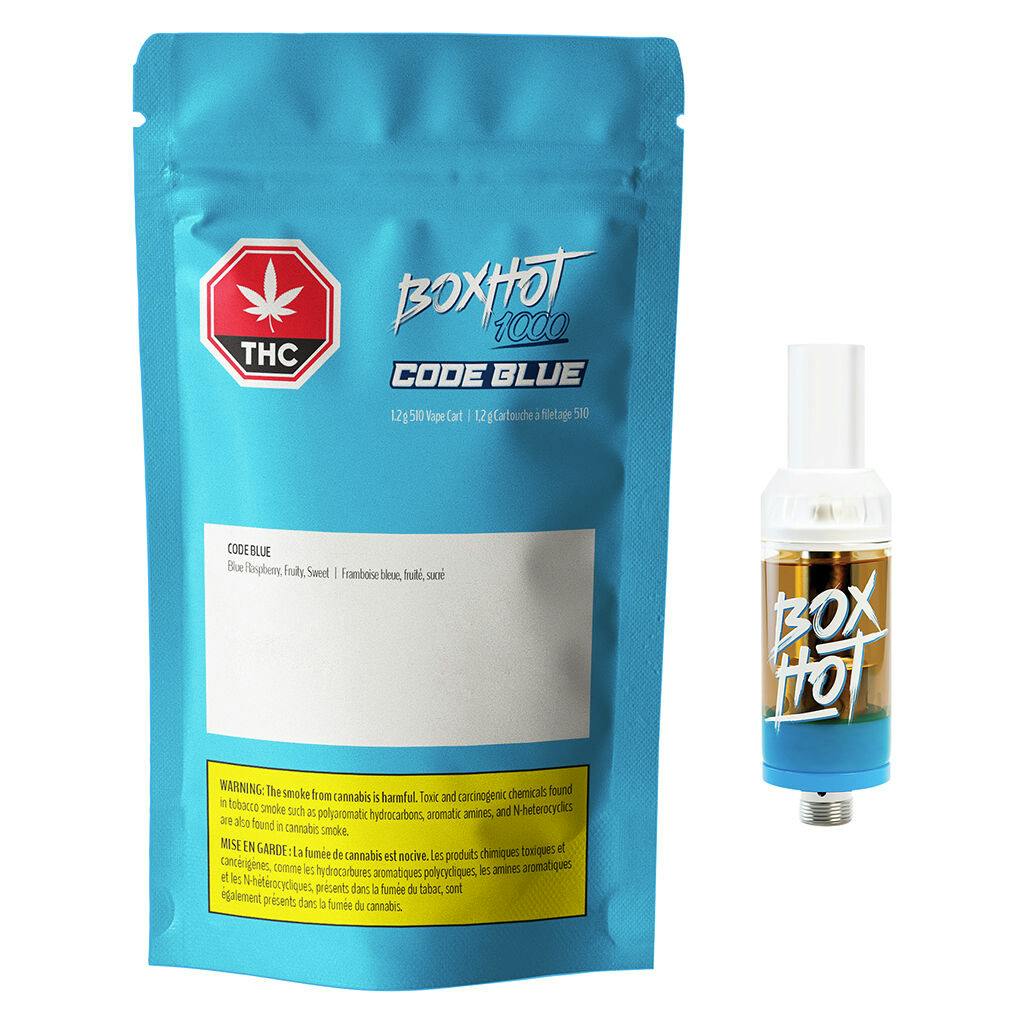 Code Blue 510 Thread Cartridge | Sessions Cannabis