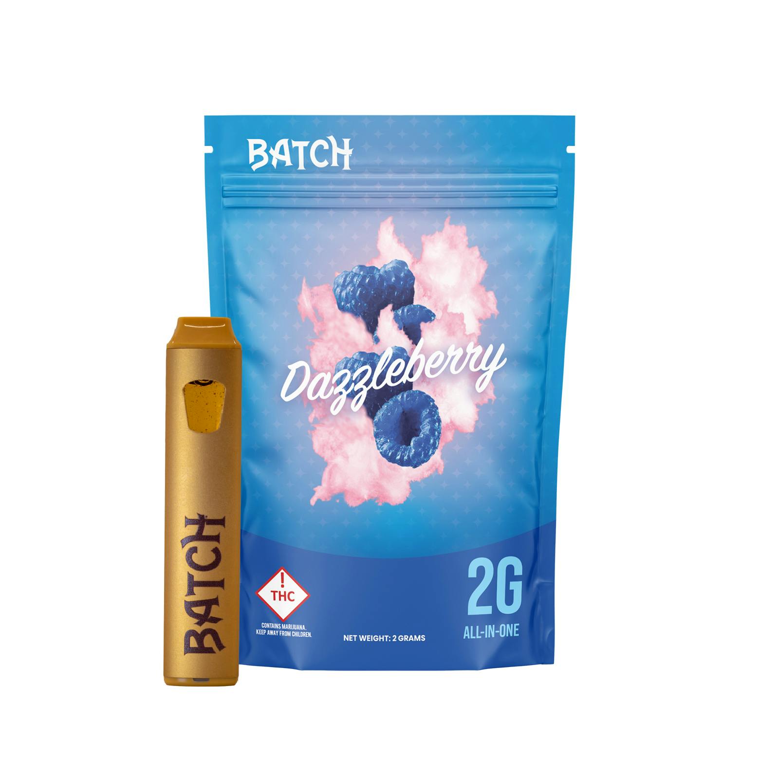 Batch | AIO | Flavors Dazzleberry | 2 g 2g Concentrates | BATCH