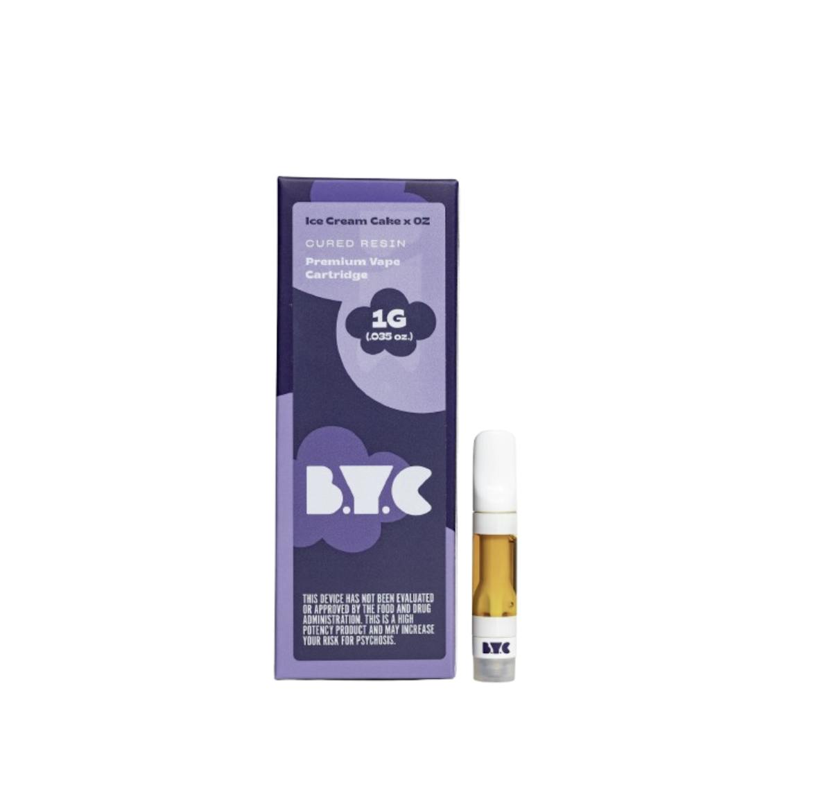 BYC Z-Pie 1g Cured Resin Cartridge 1g Vaporizers | BYC