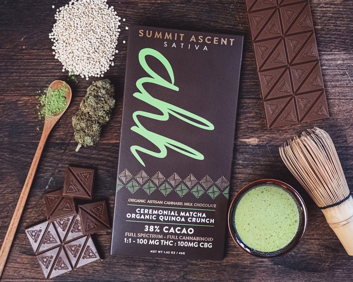 Summit Ascent Chocolate Bar | 1g Edibles | Ahh | Williamstown, MA