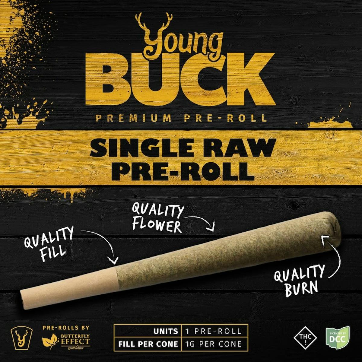 Layer Cake Single Pre-Roll (I) | 1g 1g Pre-rolls | Butterfly Effect by ...
