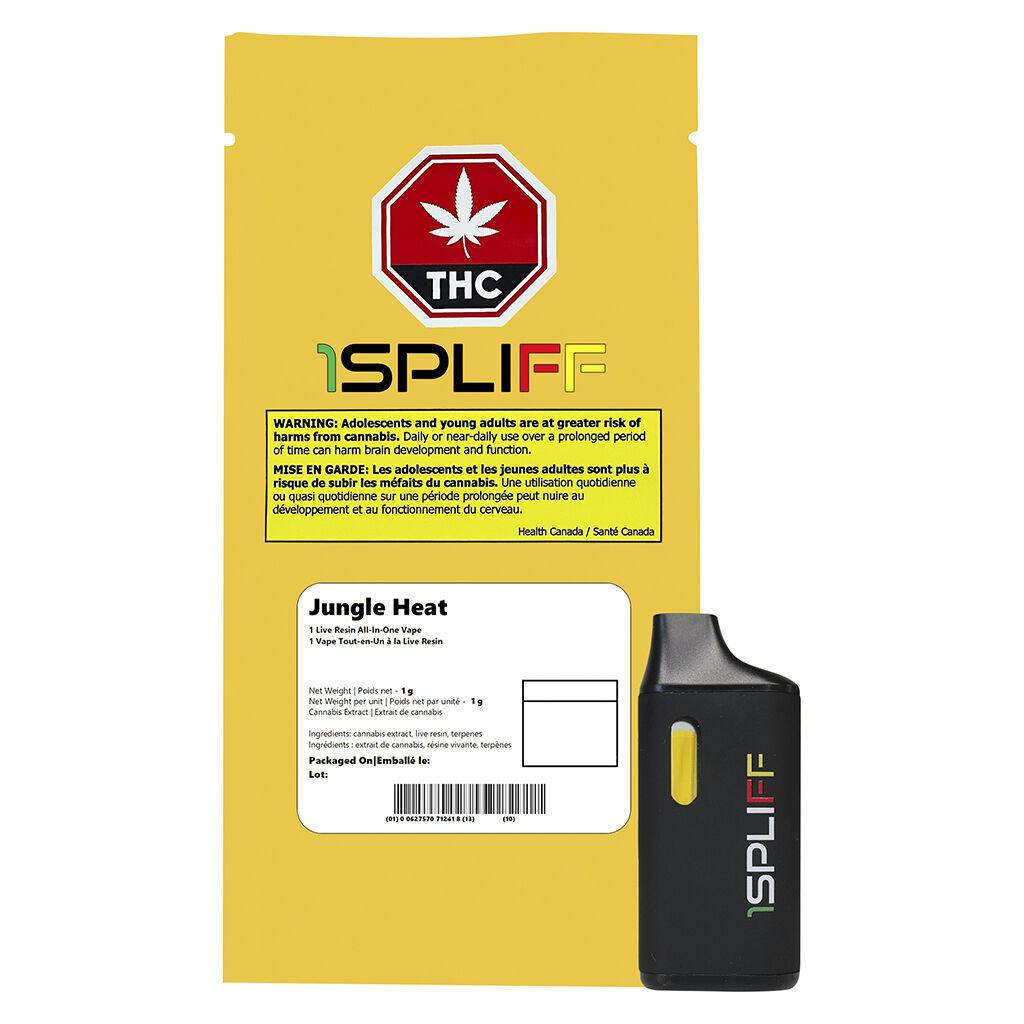 1Spliff Vapes - Jungle Heat Disposable Vape | Sessions Cannabis