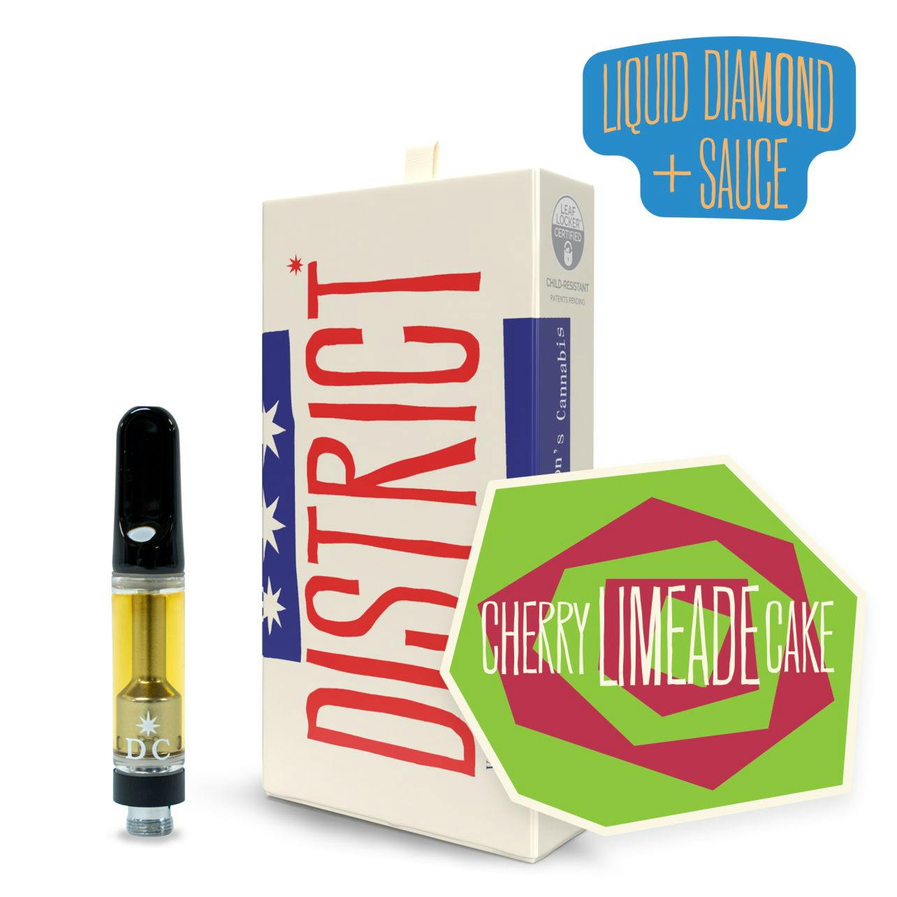 Shop District Cannabis Cherry Limeade Cake Liquid Diamonds and Sauce ...