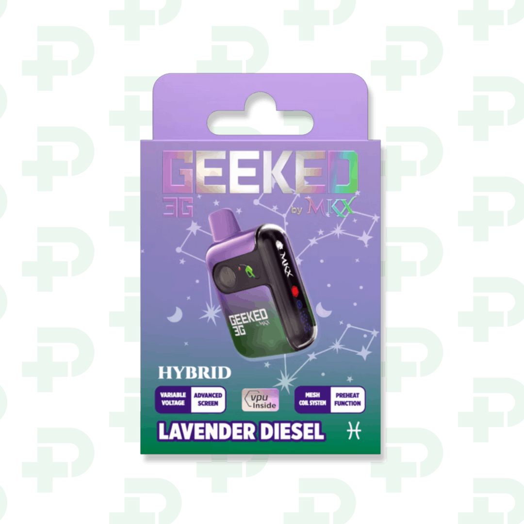 Geeked by MKX Disposable - Lavender Diesel