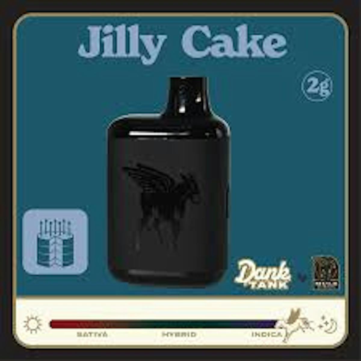 Mule Extracts 2g JILLY CAKE LR Dank Tank 2g Vaporizers | Mule Extracts