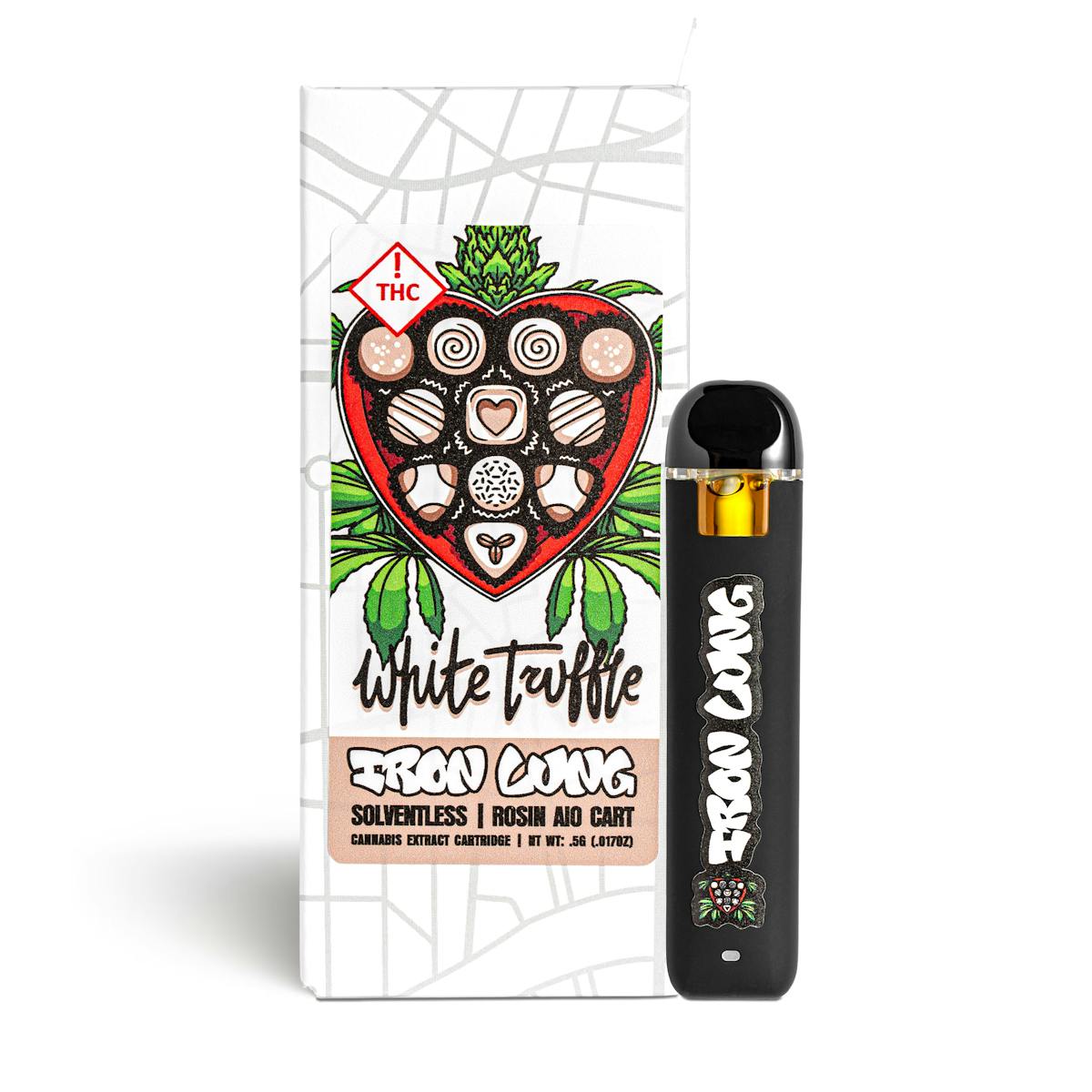Iron Lung – White Truffle Rosin AIO Cart .5g Vaporizers | Iron Lung