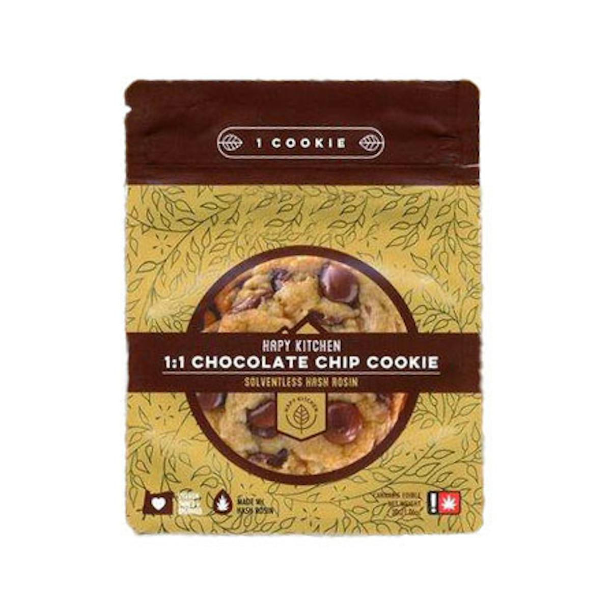 Hapy Kitchen 100mg 1:1 THC:CBD CHOCOLATE CHIP Solventless Hash Rosin ... Hapy Kitchen 100mg 1:1 THC:CBD CHOCOLATE CHIP Solventless Hash Rosin ...