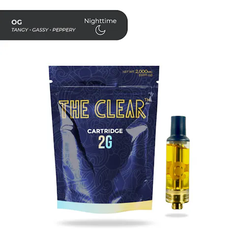 Shop The Clear | Cartridge | OG | 2g In New Jersey | HASHERY